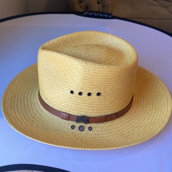 Accessories | Vintage Col Littleton Genuine Panama Hand Woven Straw Hat ...